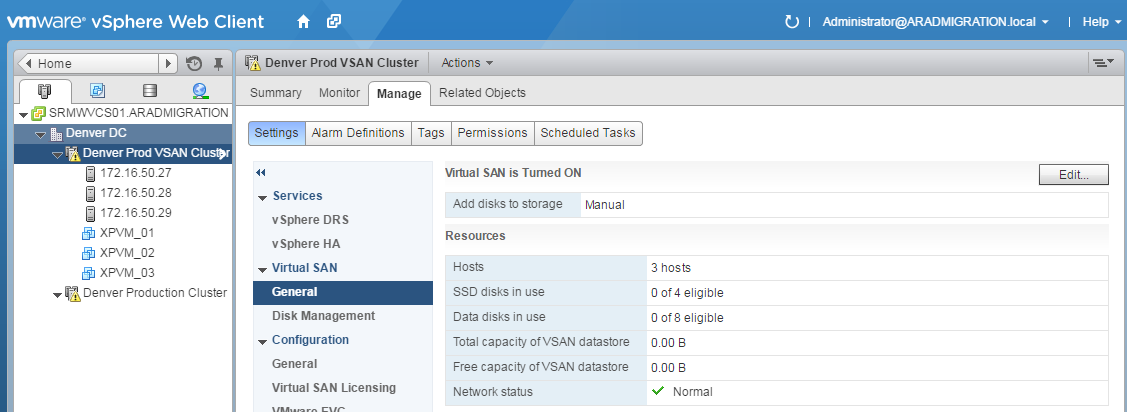 VMware VSAN : Setting Up the VMware VSAN | TechCrumble