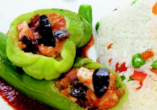 Receta: Caigua rellena