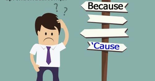Cause e because: qual a diferença? - Aprender Fácil
