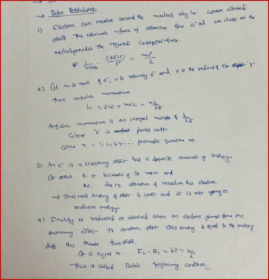 Bohr’s atomic model and Radius of Orbit | IIT JEE and NEET Physics