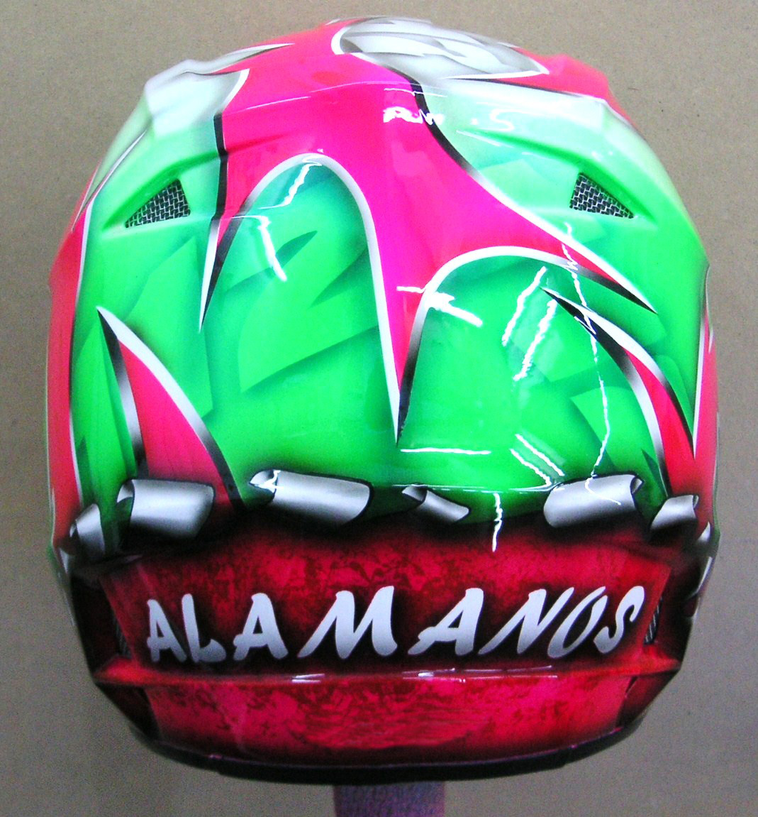 Hand Painted Helmets - Design your helmet today..!!: Hand Painted MX ...