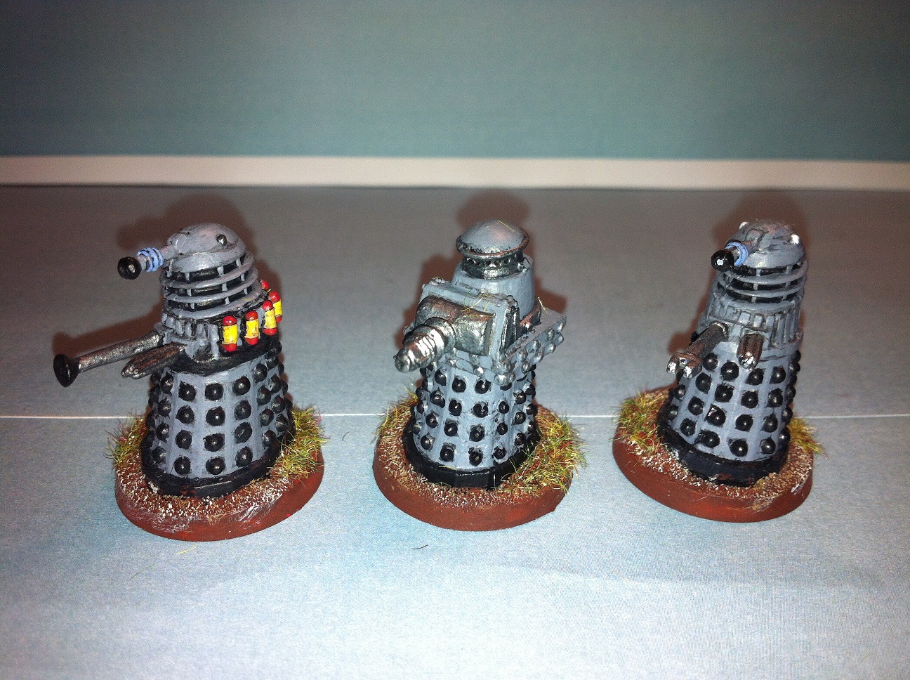 BrummyLad's World of Painting: Dr Who Dalek army