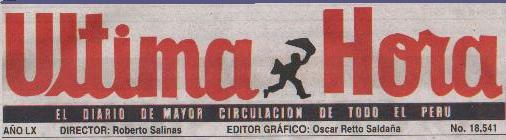 Diarios "La Prensa" y "La Ultima Hora"