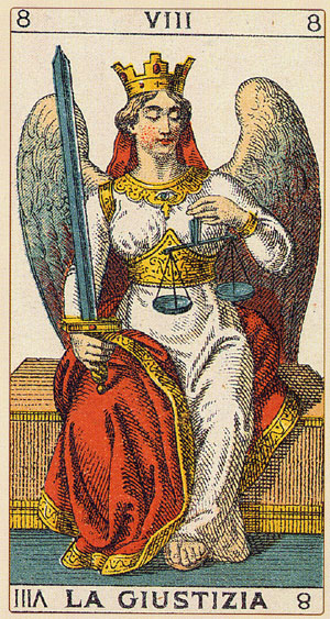 TAROTCABALA: A Justiça / Arcano 8