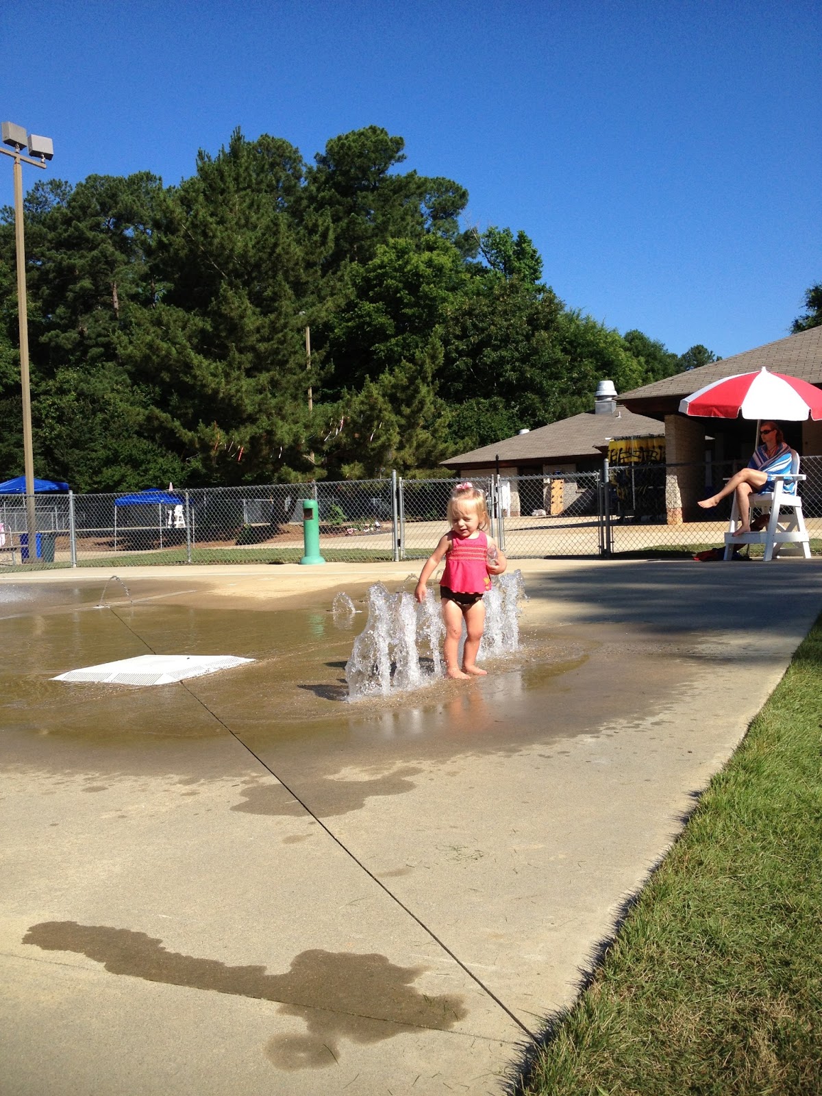 Life on the Learning Oak Farm: Lake Johnson Pool w/Friends