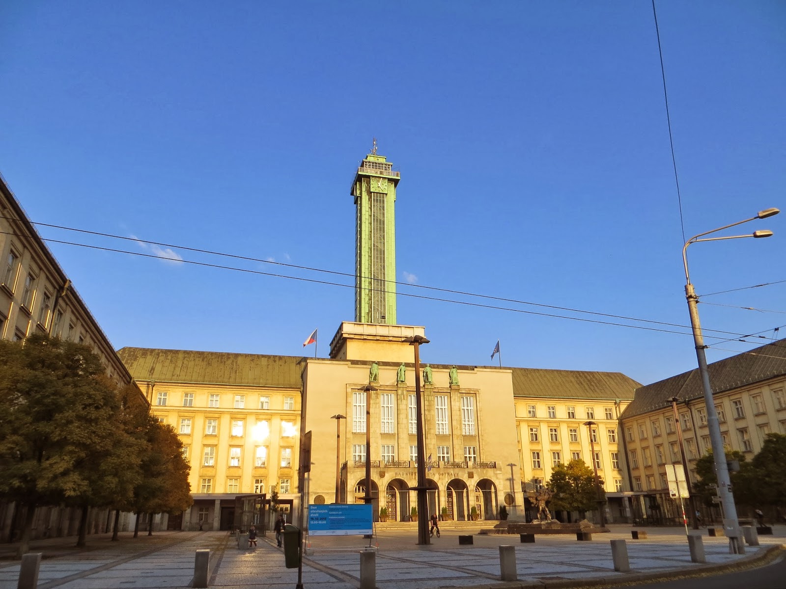 The new City Hall at Prokešovo náměstí 8 in Ostrava center