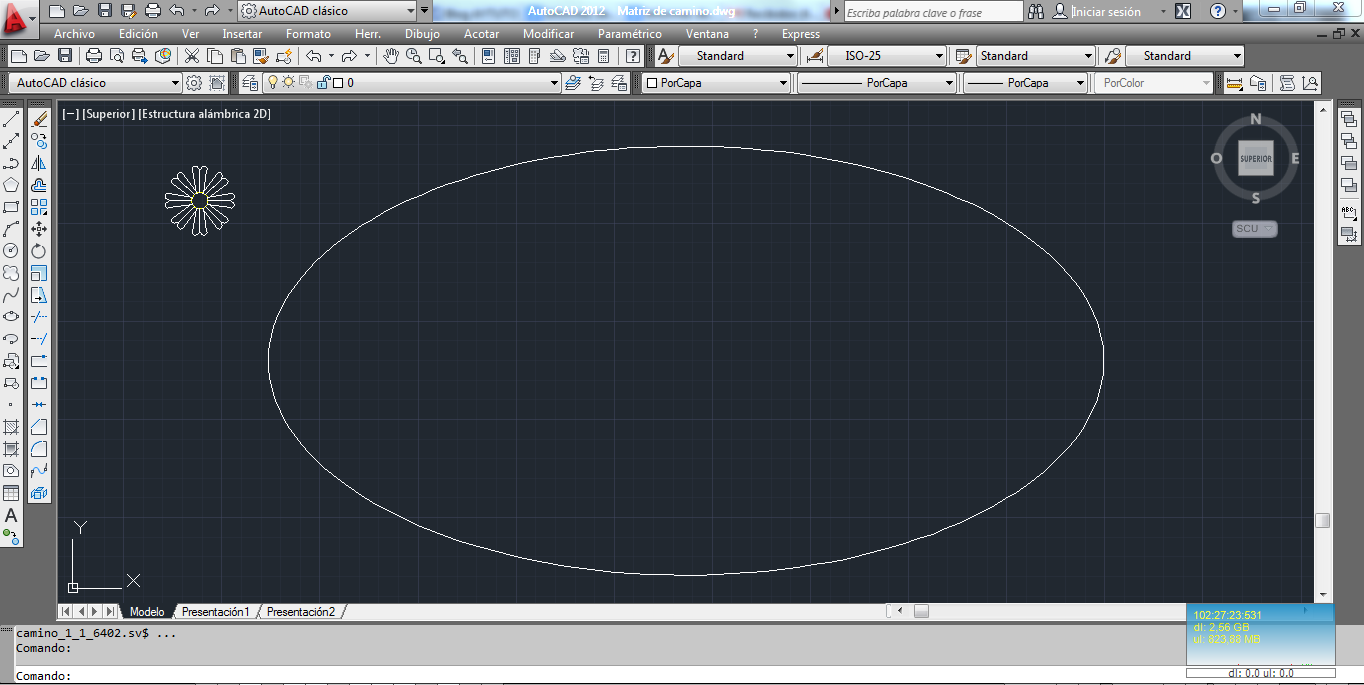 Crear copias de un elemento sobre un camino o trayectoria en AUTOCAD ...