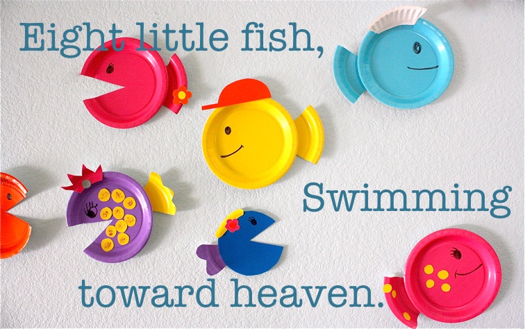 paper plate fish - MADE EVERYDAY