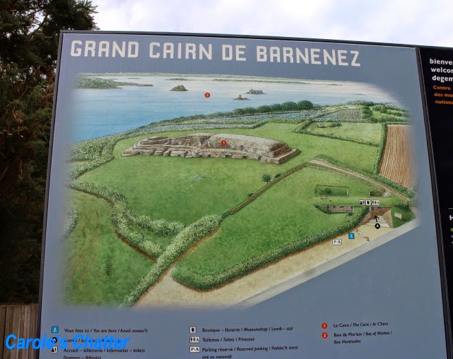 Carole's Chatter: The Cairn of Barnénez - Brittany, France