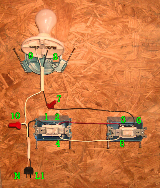 3 Way Switch Wiring Methods: Dead End and Radical S3