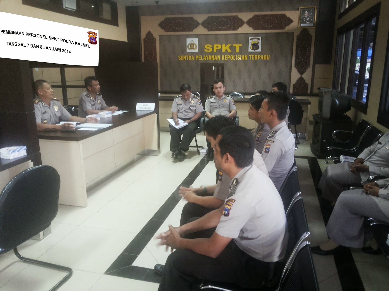 SPKT POLDA KALSEL: Januari 2014
