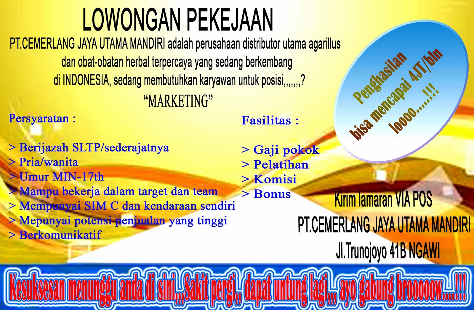 ~ Desain Macam-Macam Brosur Dan Cetak Undangan