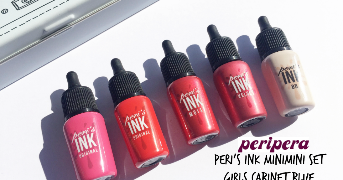 [Peripera] Peri's Ink Minimini Set - Girls Cabinet Blue | Korean Beauty ...
