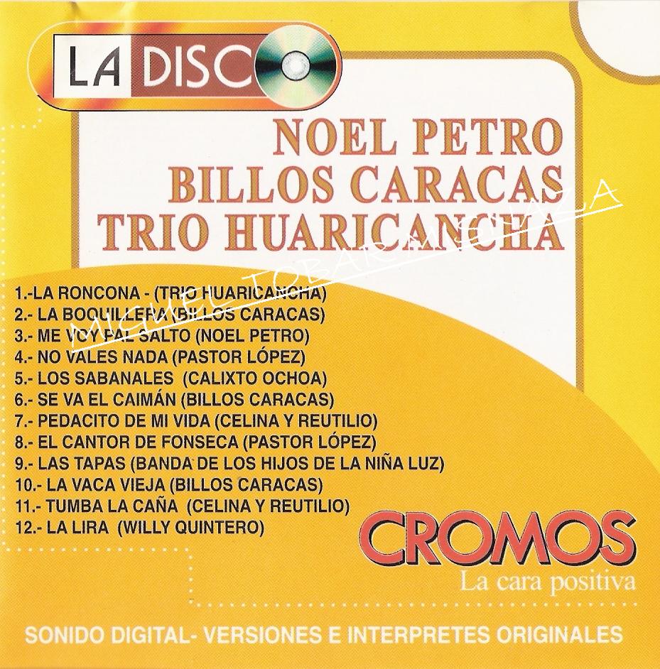 MELODIAS DE COLOMBIA: NOEL PETRO, BILLO'S CARACAS & TRIO HUARICANCHA ...