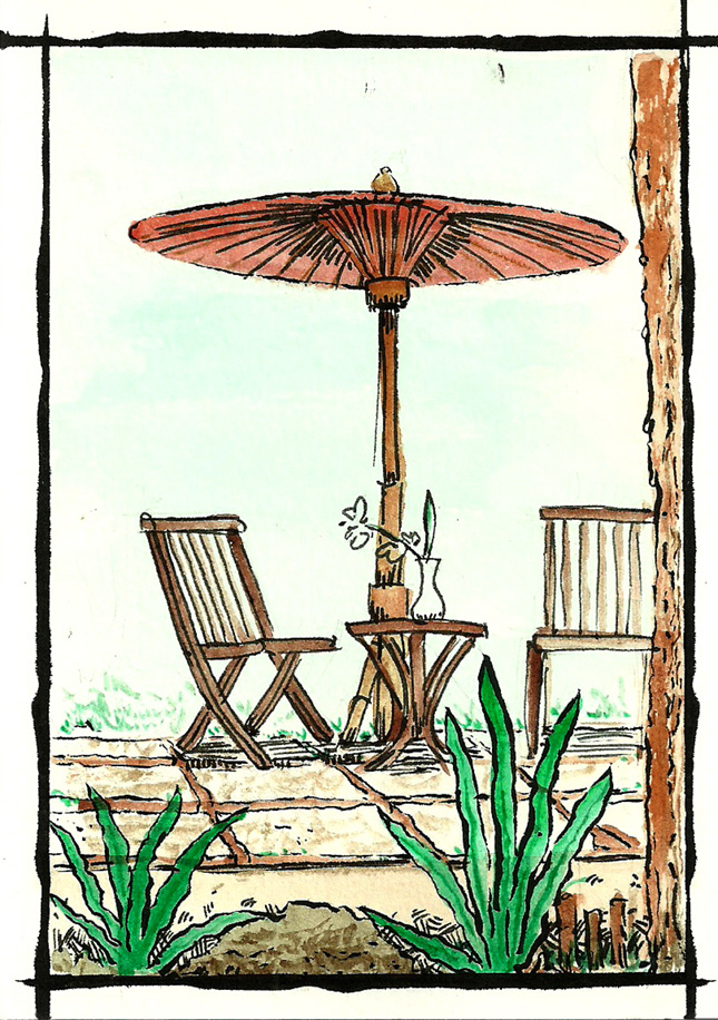 Ryan Sumo's Blog: Urban Sketching : Tagaytay and THouse