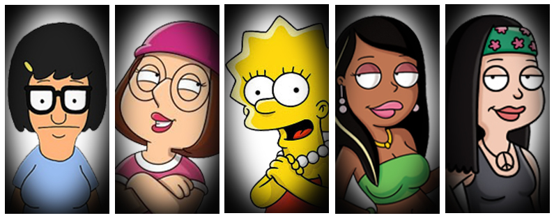 Inocente´s: Tudo sobre: Tina Belcher, Meg Griffin, Lisa Simpson ...