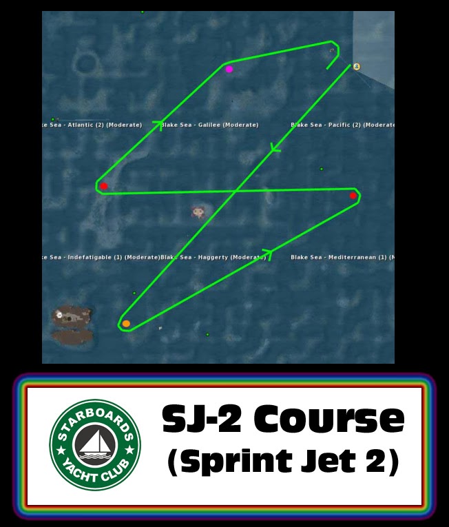 Starboards Yacht Club: Race Course Maps
