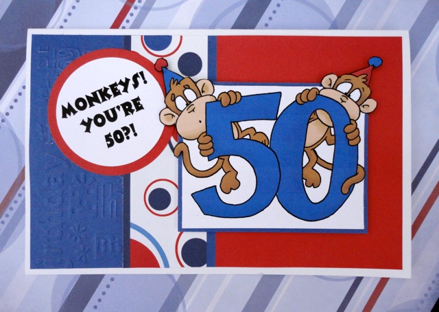 Big Smiles from Kbear: Monkeys! You're 50?!