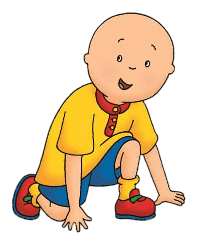 Cartoon Characters: Caillou (PNG)