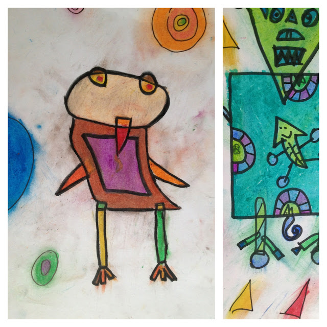 Making Our Mark: Joan Miro Inspired Art