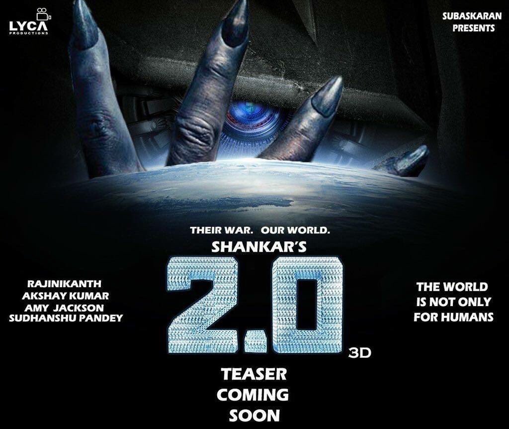 2.0 Movie New Posters - ThePeacIndia