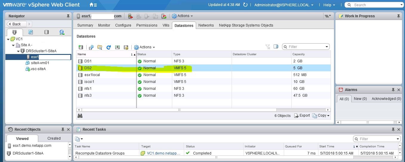 Remote Infrastructure Management: NetApp Virtual Storage Console for ...