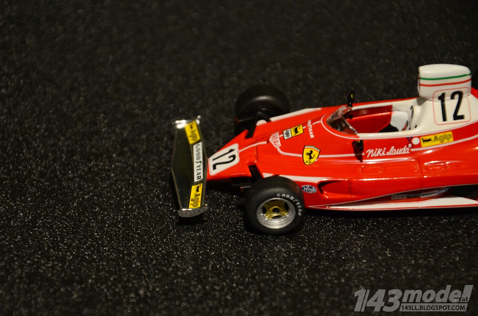 143modell: Ferrari 312T, Ixo La Storia 1/43
