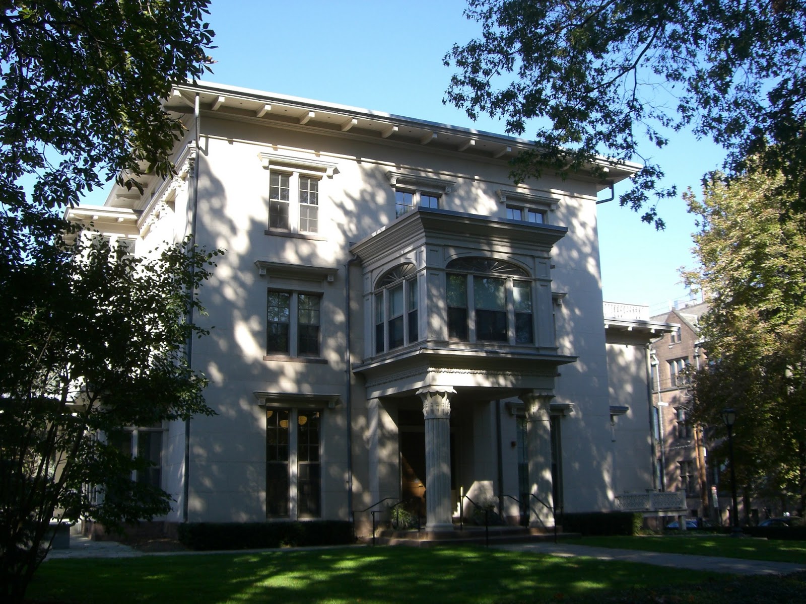 The Picturesque Style: Italianate Architecture: Two Hillhouse Cubes ...