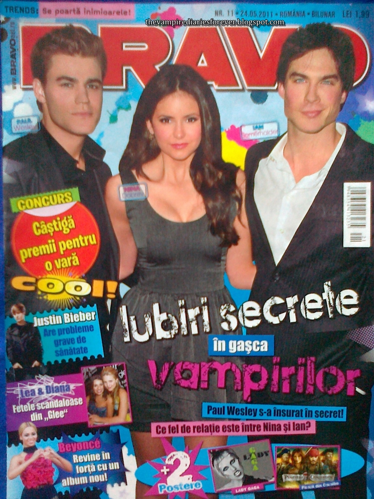 The Vampire Diaries Forever: Scan-uri din Bravo si Bravo Girl