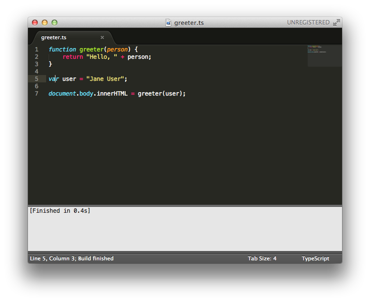 Y A M の 雑記帳 Sublime Text 2 で Typescript をビルドする