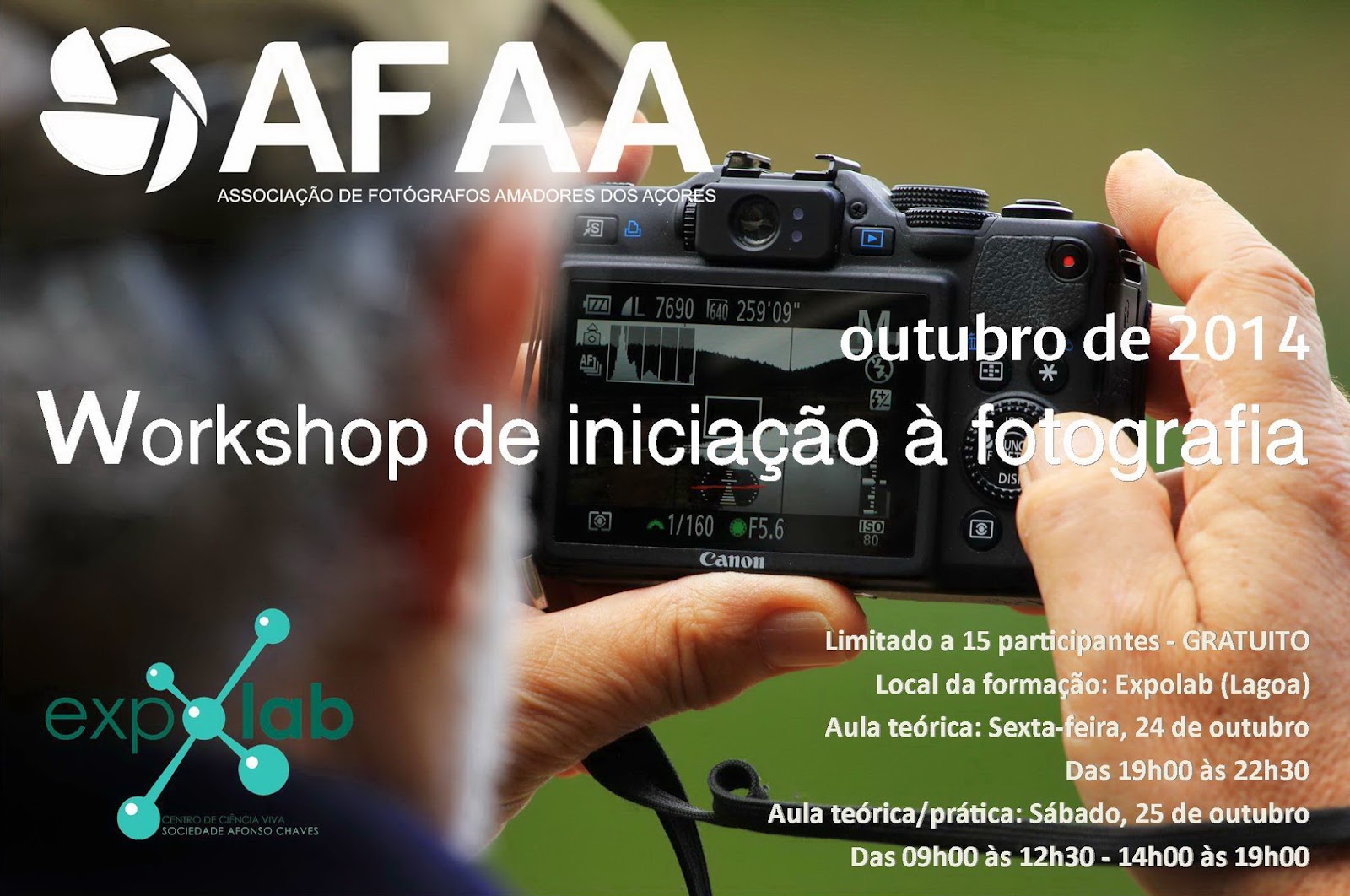 Expolab - Centro Ciência Viva: Workshop de Iniciação à Fotografia