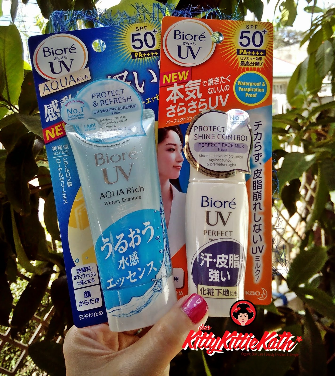 Biorè UV Sunscreens for Cool Summer Days! | Dear Kitty Kittie Kath- Top ...