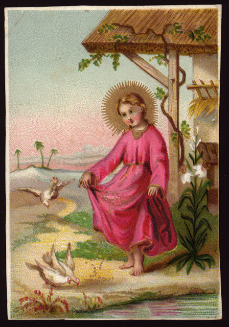 Doves and the Christ Child