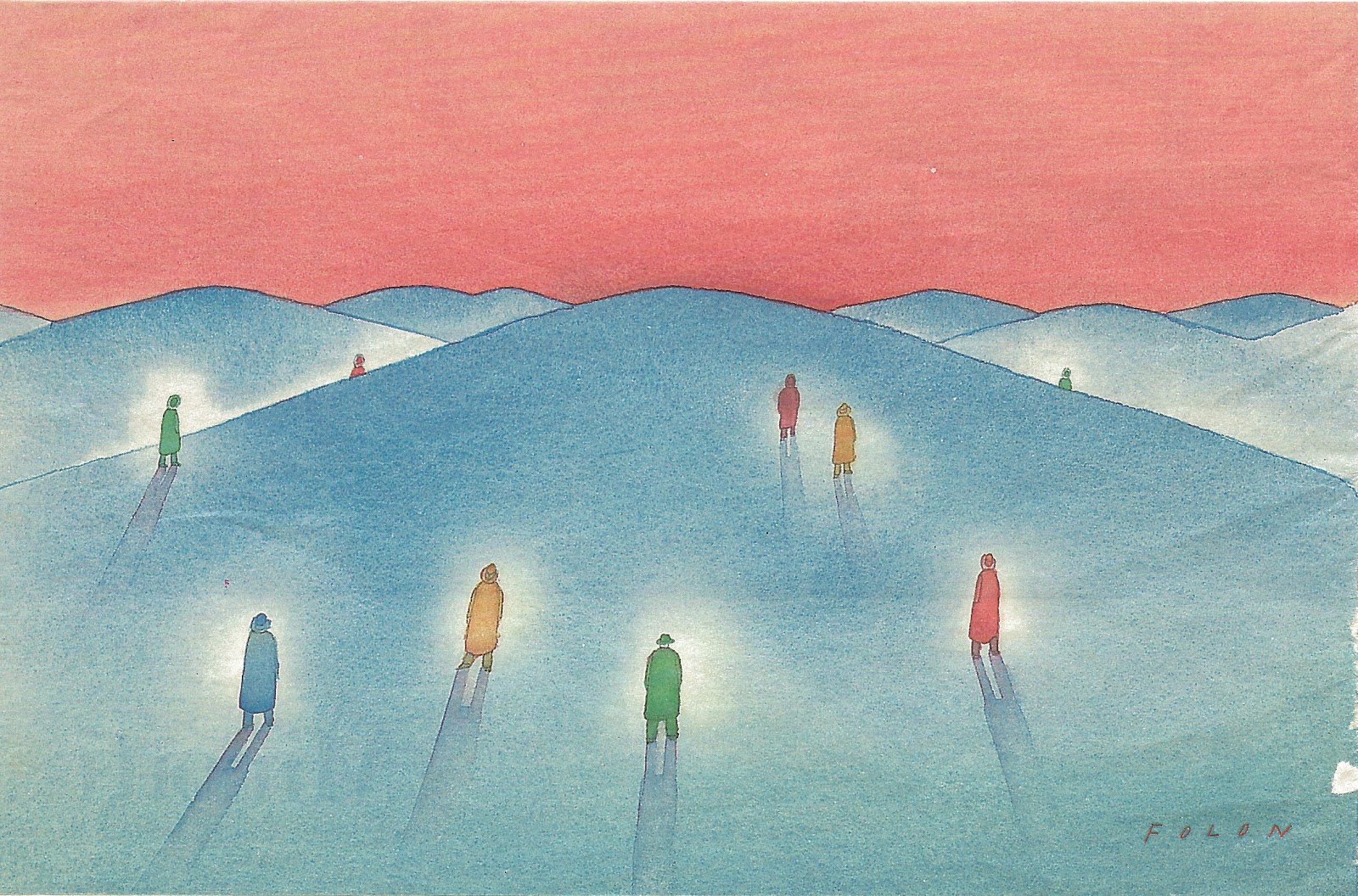 Jean-Michel Folon su LA GRANDE BELLEZZA