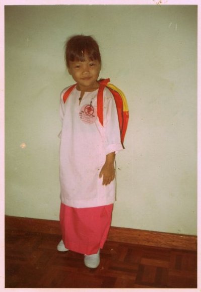 Masa tu Nadia sikit lebih kurang usia cam ni!