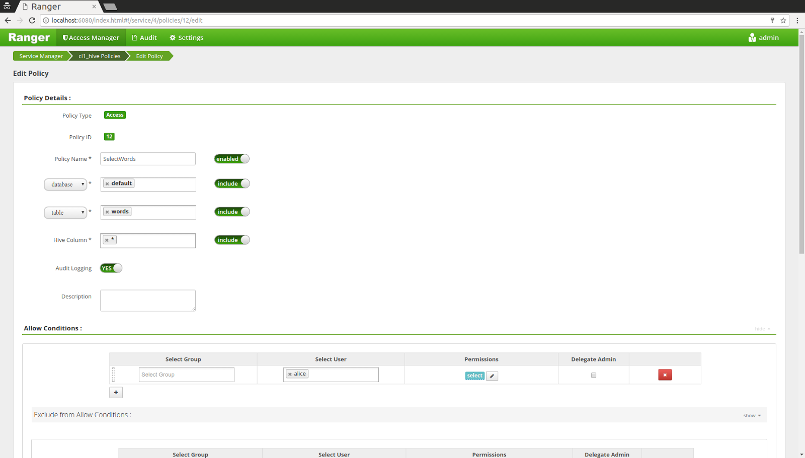 Open Source Security: Securing Apache Hive - part II