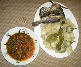 Jinsi ya kuandaa Muhogo, Samaki Wa Kuchoma Na Bamia - Afya Yako