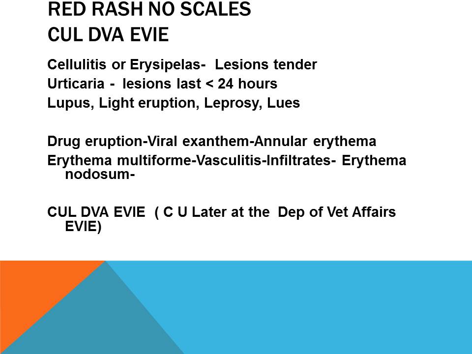 Teaching Dermatology Specialist Trainee Edition: Red Non Scaly Diseases