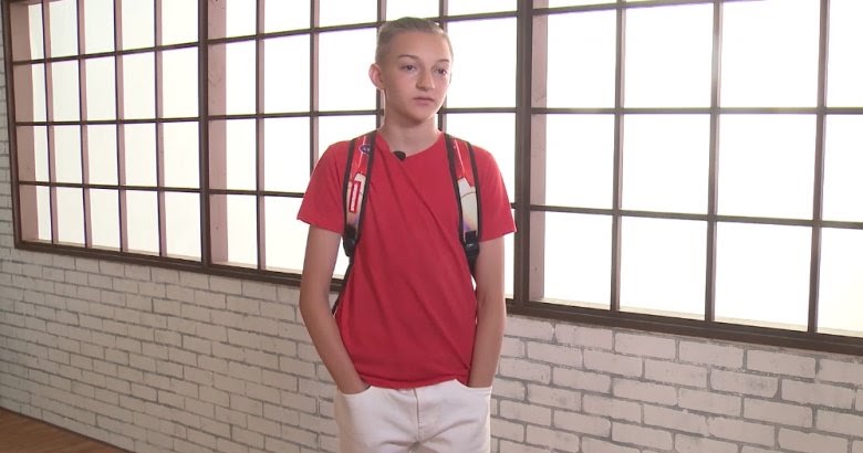 Russell Horning Backpack Kid Goat