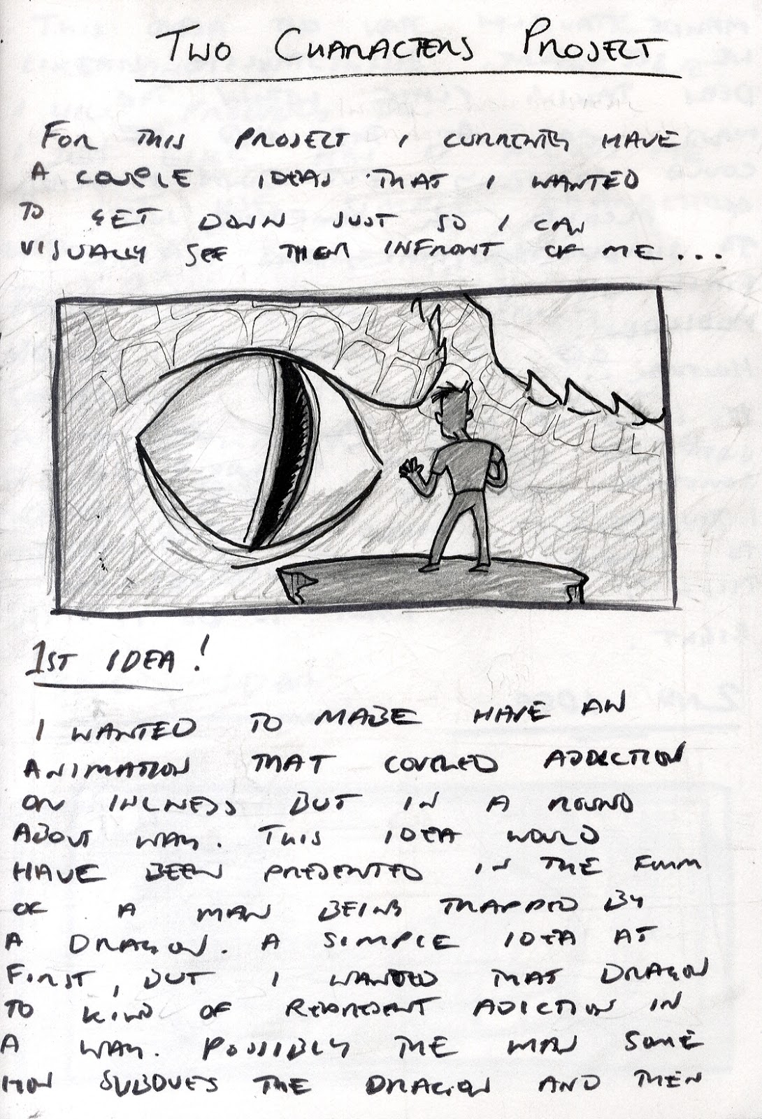 Tyler Carrigan Animation: Narrative Project-Two Characters One Setting