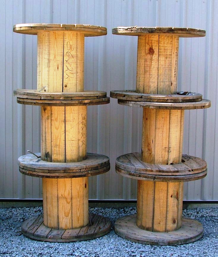 Need large wooden spools
