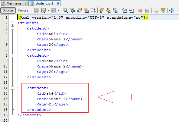 XML DOM: CRUD Create Update Delete XML NetBeans ~ Thế Giới Giải Mã
