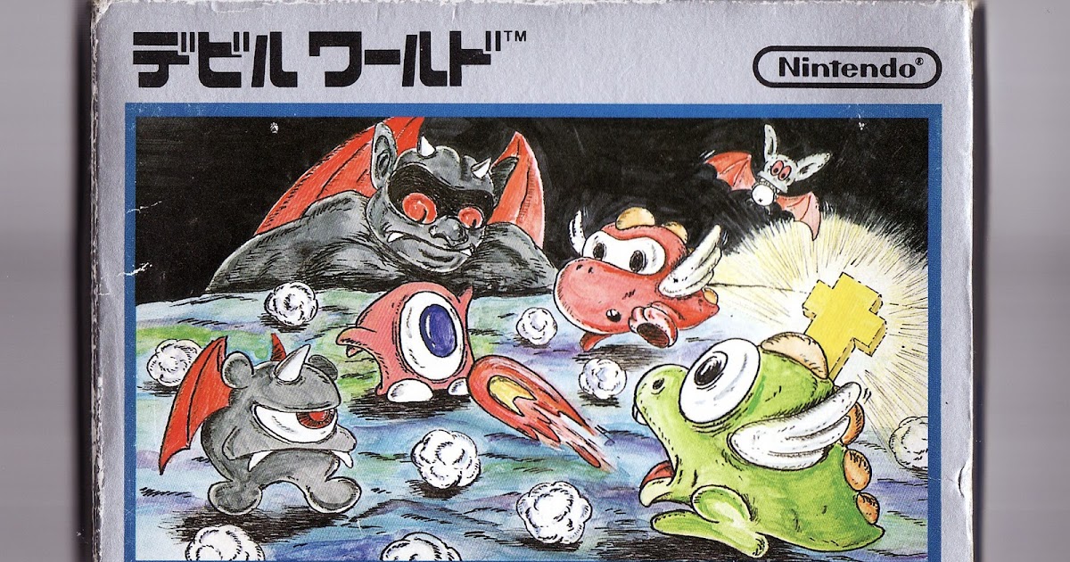 The Gay Gamer: The Great Gaymathon Review #16: Devil World (Famicom)