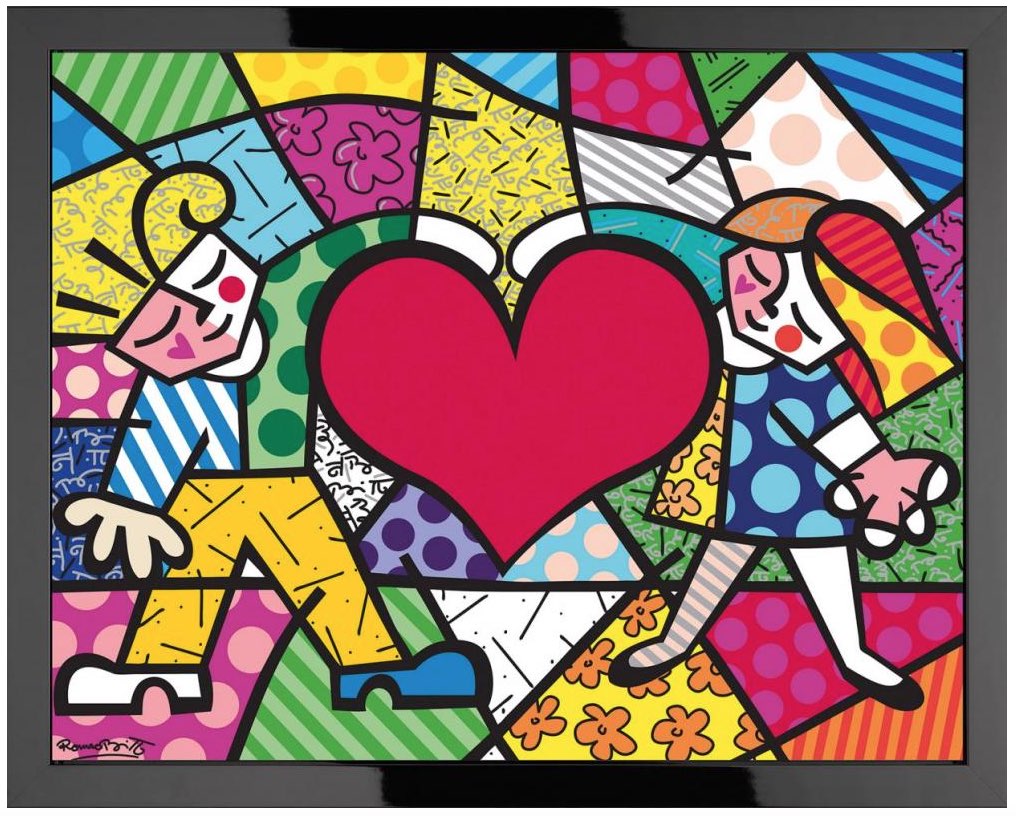 Romero Britto art: 2015