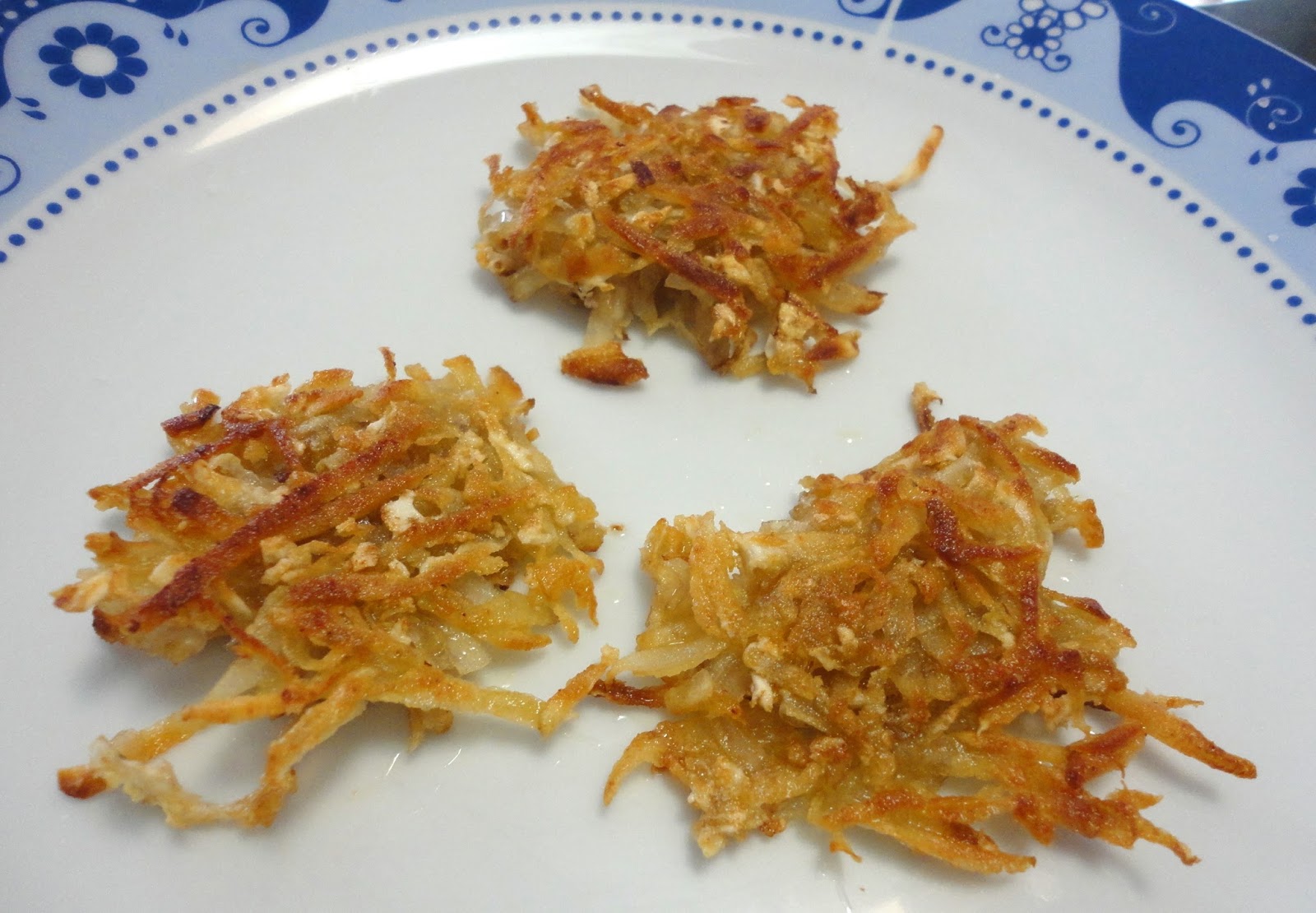 Diário de Dois Chefes de Cozinha: RECEITA DE BATATA DOCE RALADA FRITA