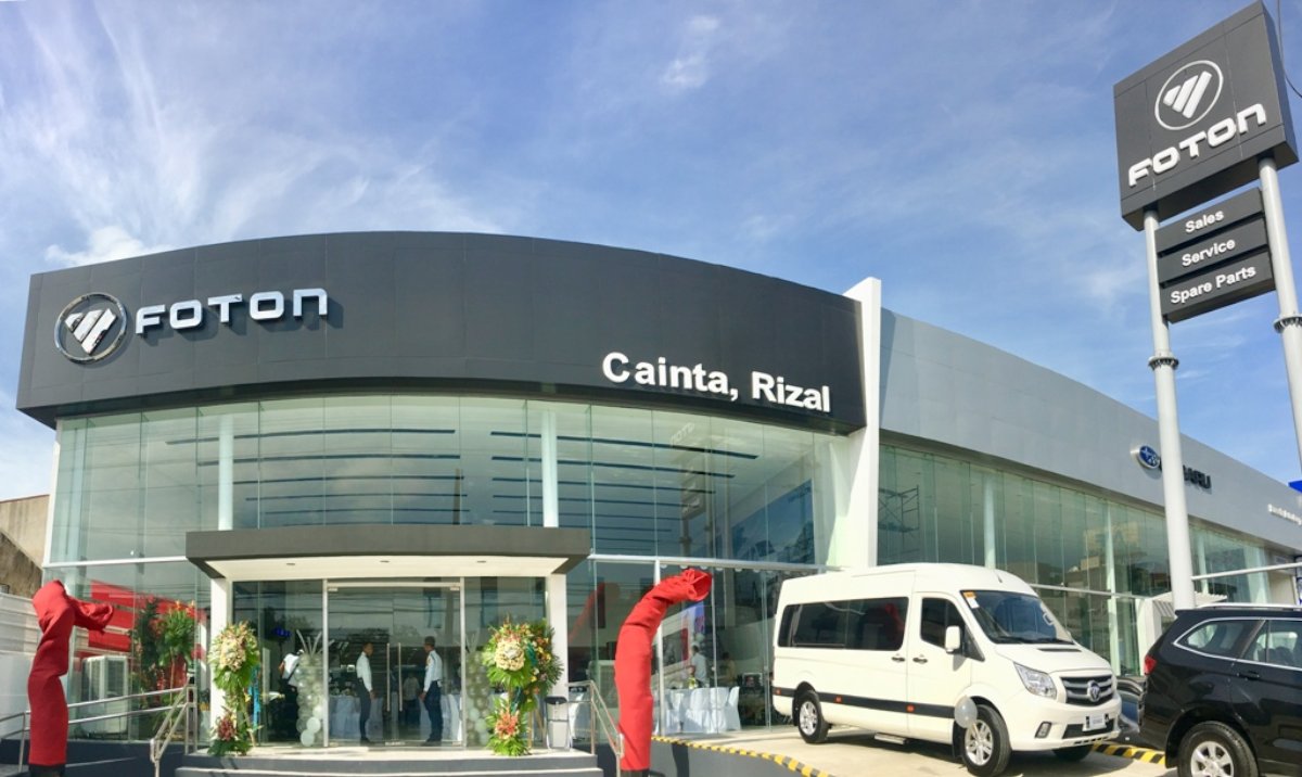 Foton Opens in Cainta, Their First Dealership in Rizal Province ...