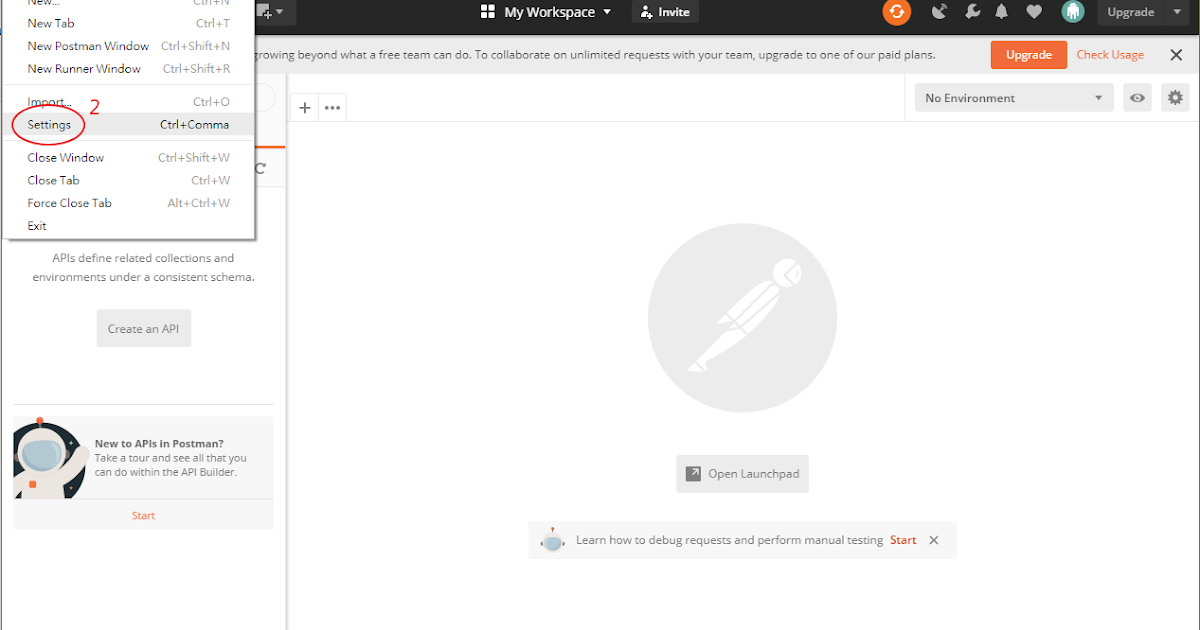 Justin的資訊手札 Postman Console Error Unable To Verify The First Certificate