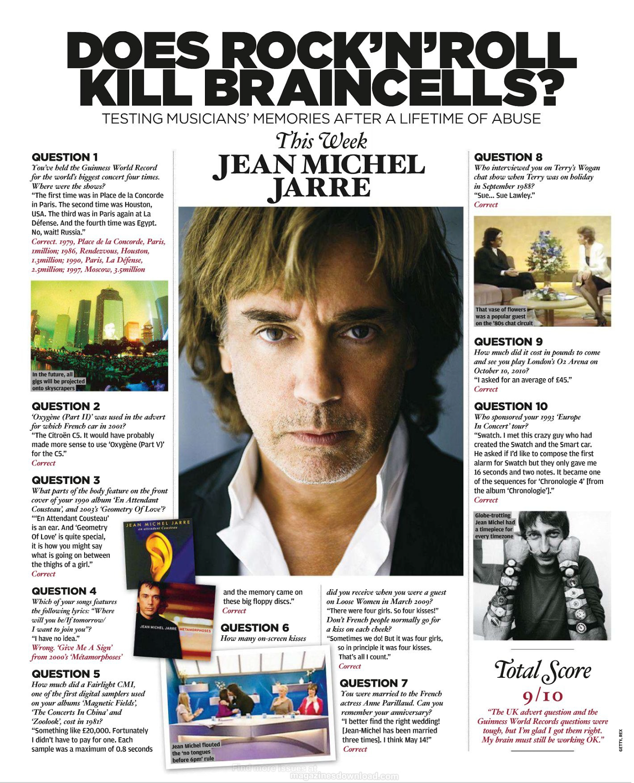 Jean Michel Jarre — Pleasure Principle: Jean Michel Jarre went through ...