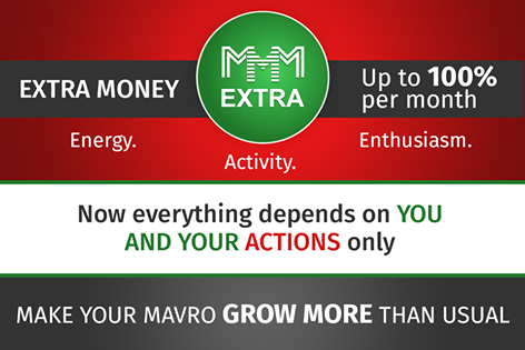 MMM Extra 100% per bulan,.. MAU ! - Komunitas MMM Global