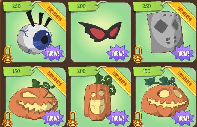 Animal Jam Bash • BeautifulBlackWolf's AJ Blog: New Halloween Items and ...